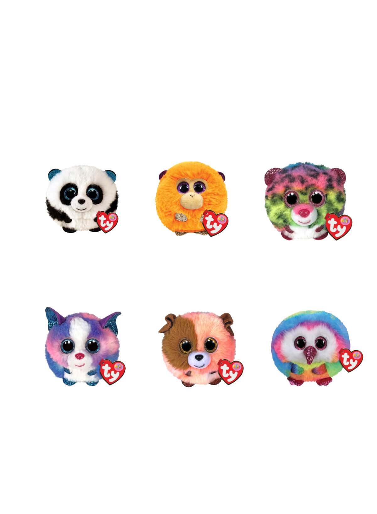 TY Puffie pakket XL 6x | Ty Knuffels